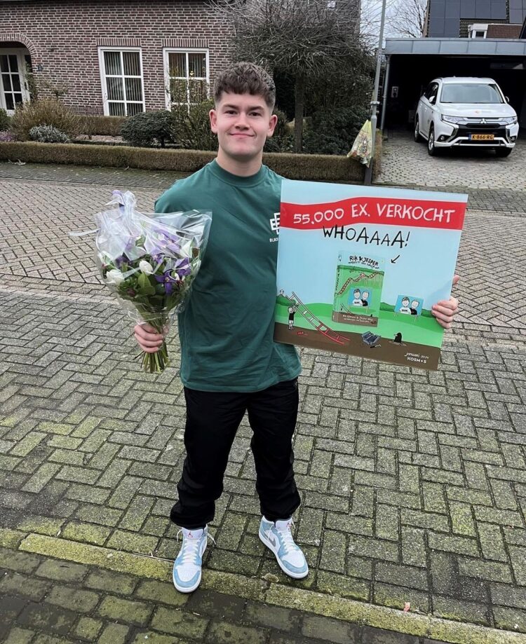 Wooooooow! 55.000 boeken verkocht! - Rik en Jesper