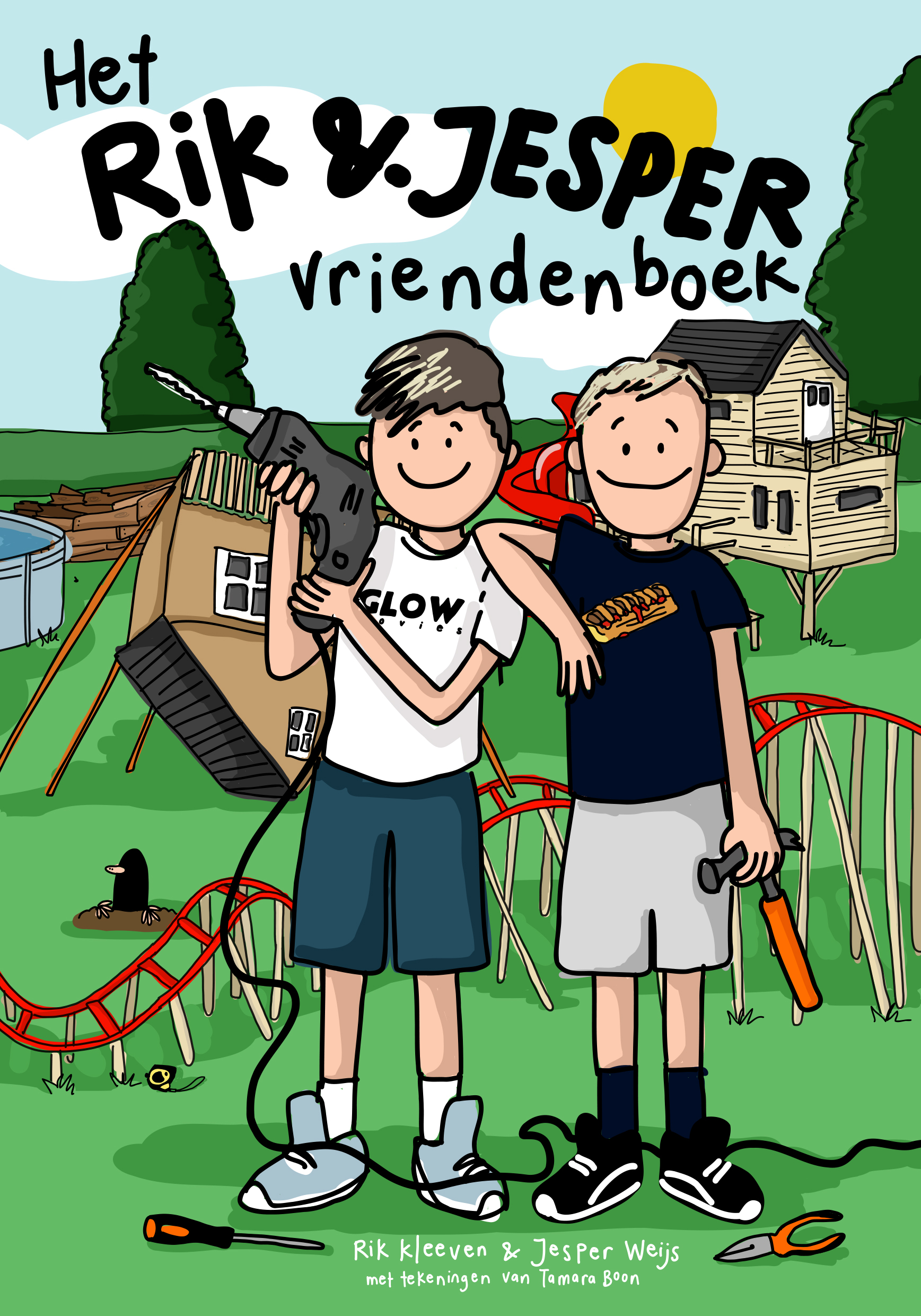 Rik & Jesper vriendenboek - Rik en Jesper